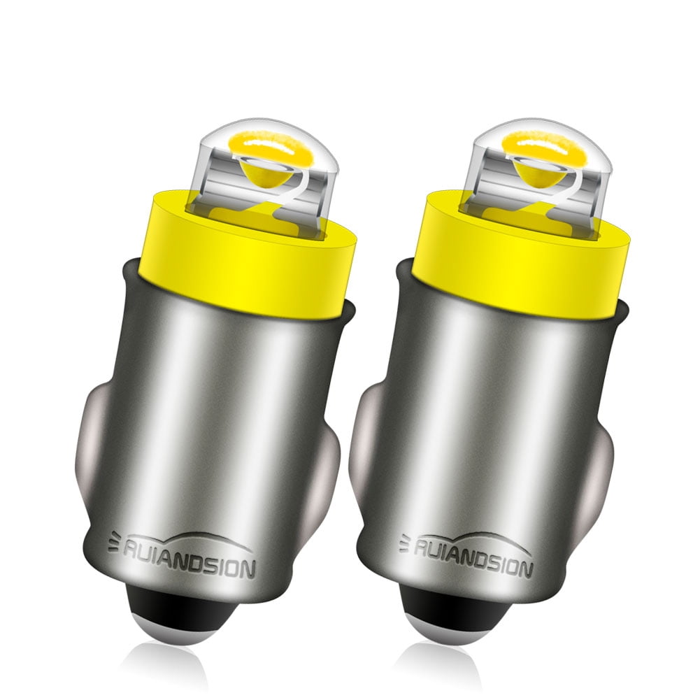 Ruiandsion BA7S Dashboard Light LED Bulbs 12V LED Interior Yellow ...