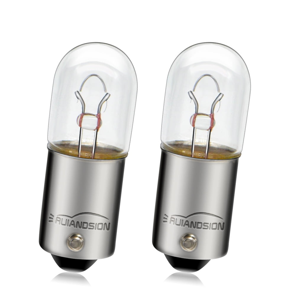 Ruiandsion BA9S Halogen Bulbs 6.3V T4W W6W Auto Interior Light Bulb for ...