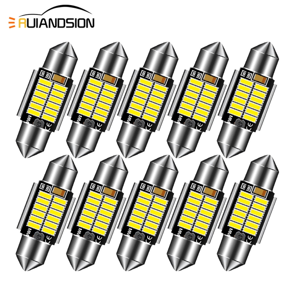 Ruiandsion DE3022 DE3175 LED Bulb 31mm CAN-BUS Festoon DE3021 3175 6428 ...