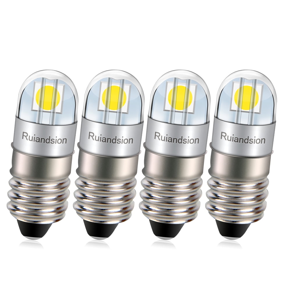 Ruiandsion E10 LED Bulb E10 Screw Base Flashlights Torch Lights LED ...