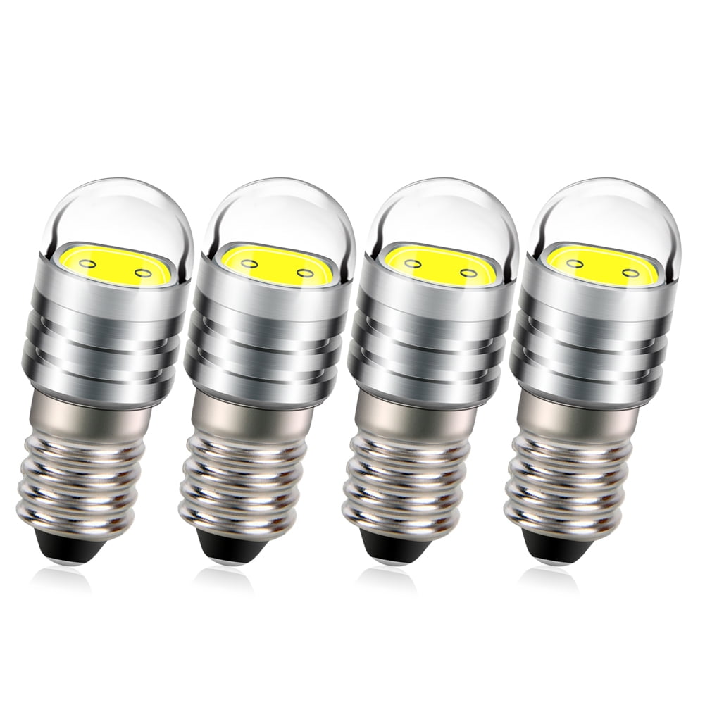 Ruiandsion E10 Base LED Upgrade Bulb 2W 12V 6000K White Replacement for ...