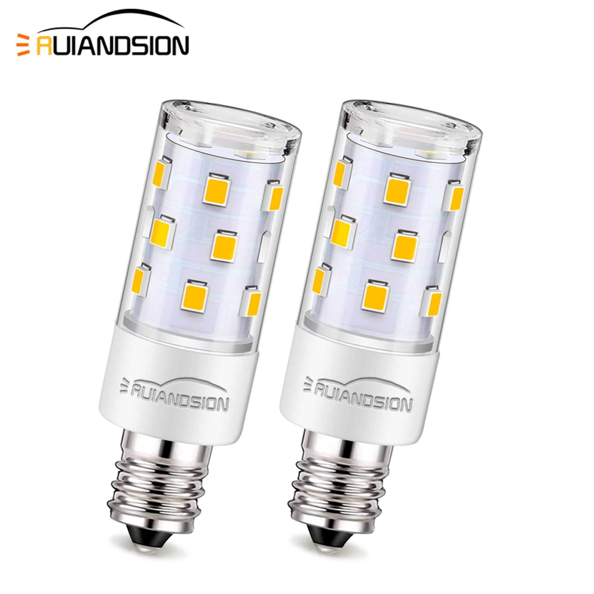 Ruiandsion E12 LED Light Bulb 4W 1000 LM 2835 SMD 3000K Warm White AC ...