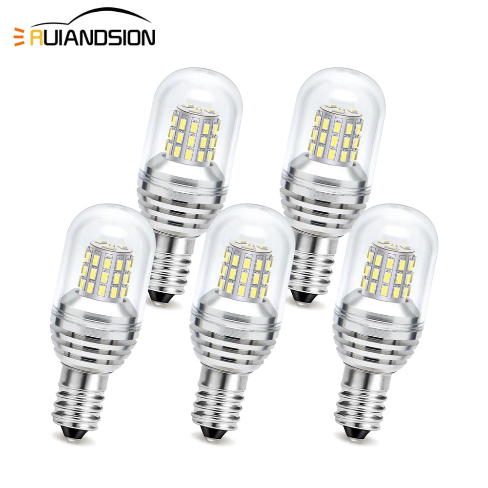 Ruiandsion E14 LED Bulb White 10-30V for Refrigerator, Bedroom Wall ...