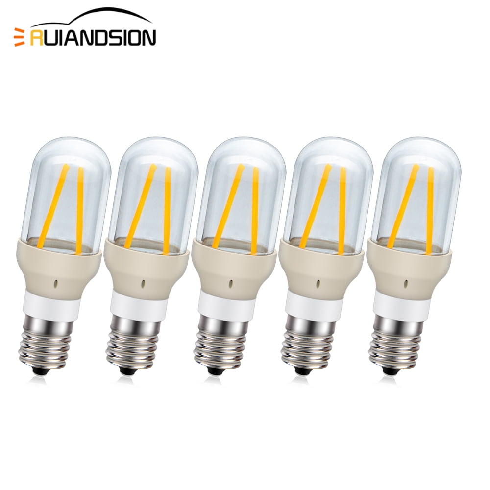 Ruiandsion E17 LED Bulb, Daylight Warm White , LED Bulbs E17 Intermediate Base for for Ceiling ...