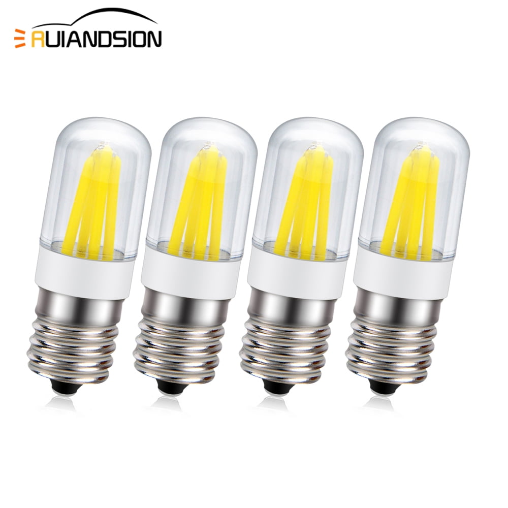 Ruiandsion E17 LED Light Bulb 2W Mini Candelabra Bulbs Daylight White ...
