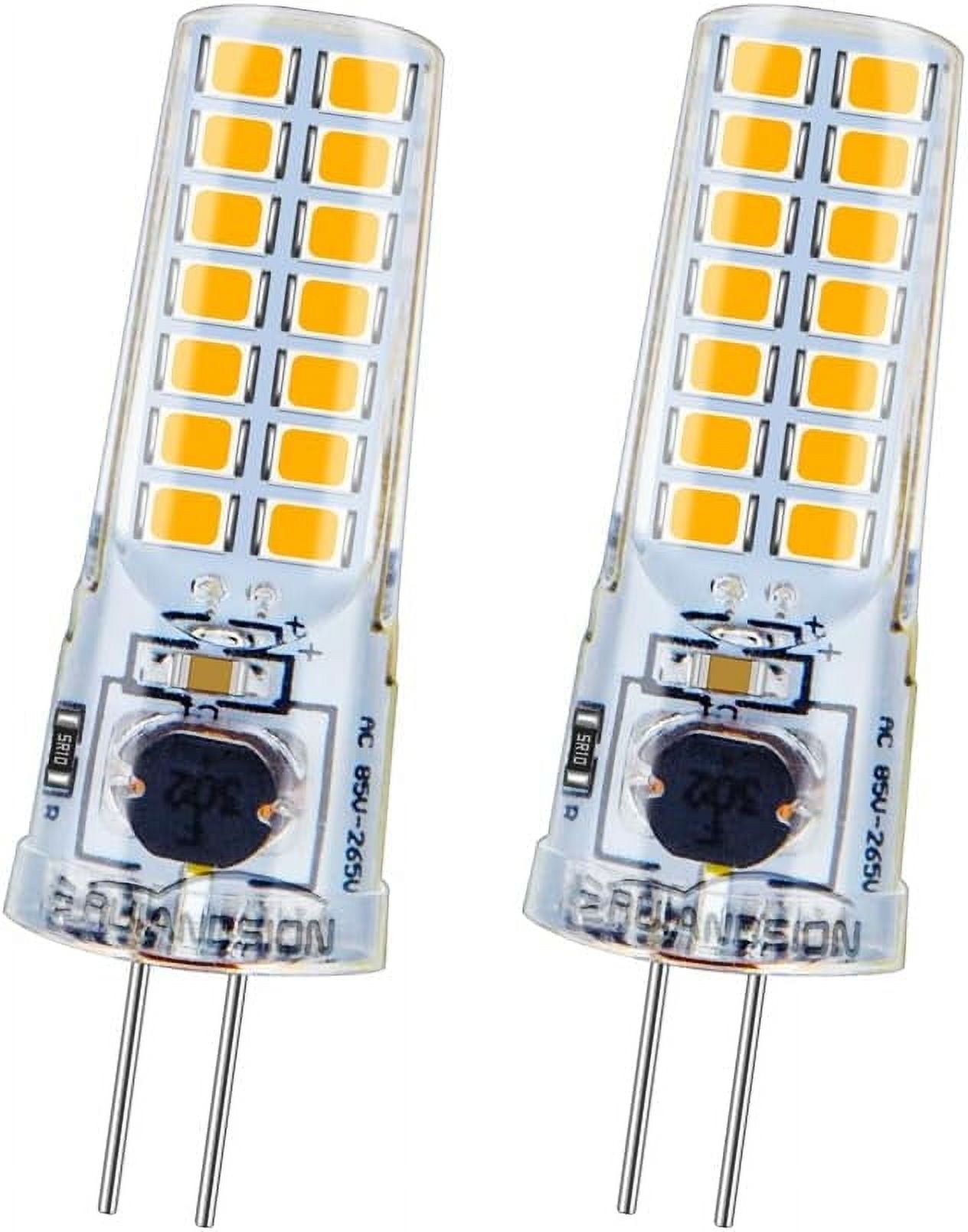 Ruiandsion G4 LED Bulb 110V 5W AC/DC 85-265V Warm White Non-Dimmable ...