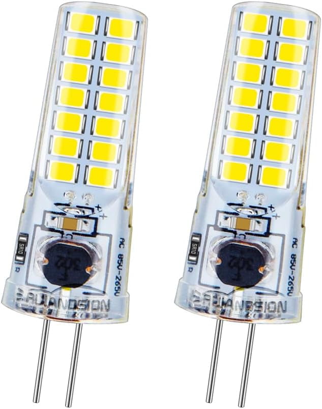 Ruiandsion G4 LED Bulb 110V 5W AC/DC 85-265V White Non-Dimmable Ideal ...