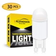 Ruiandsion G9 LED Bulb, 110-130V 3W 300LM 3000K Warm White Non-Dimmable ...