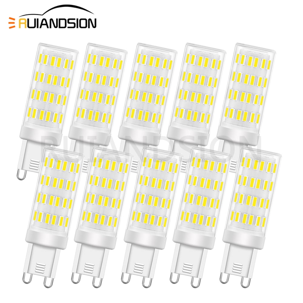 Ruiandsion G9 LED Bulb White AC/DC 12-24V for Home and Chandelier ...