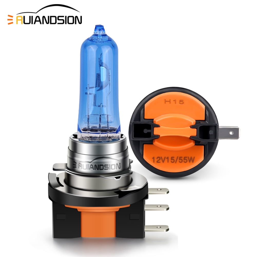 Ruiandsion H15 Halogen Headlight Bulb H15 12V 15/55W Lights Headlamp ...