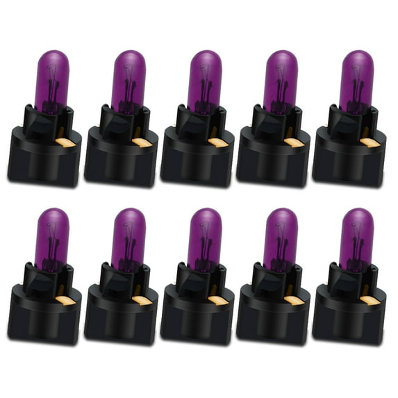 Ruiandsion T5 Halogen Car Instrument Panel Light Bulb Car Map Light 12V ...