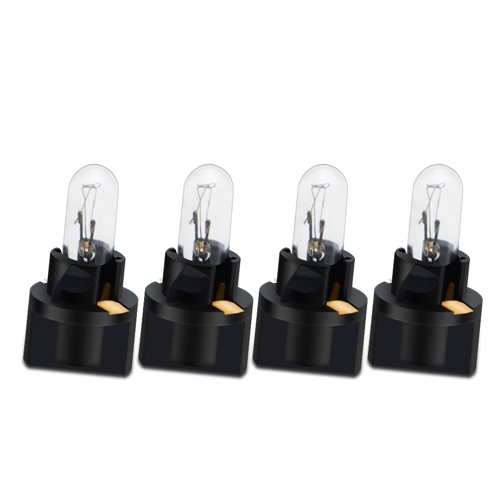 Ruiandsion T5 Halogen Car Instrument Panel Light Bulb Car Map Light 12V ...