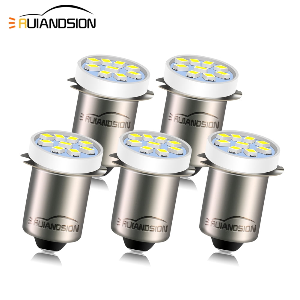 Ruiandsion Torch Spare Bulb P13.5S 2016 6V AC Non-polarity Flashlight ...