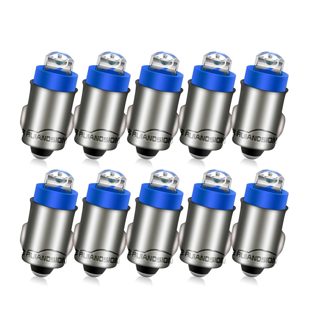 Ruiandsion Vehicle Dashboard LED Lights BA7S 24V Blue Non-Polarity for ...