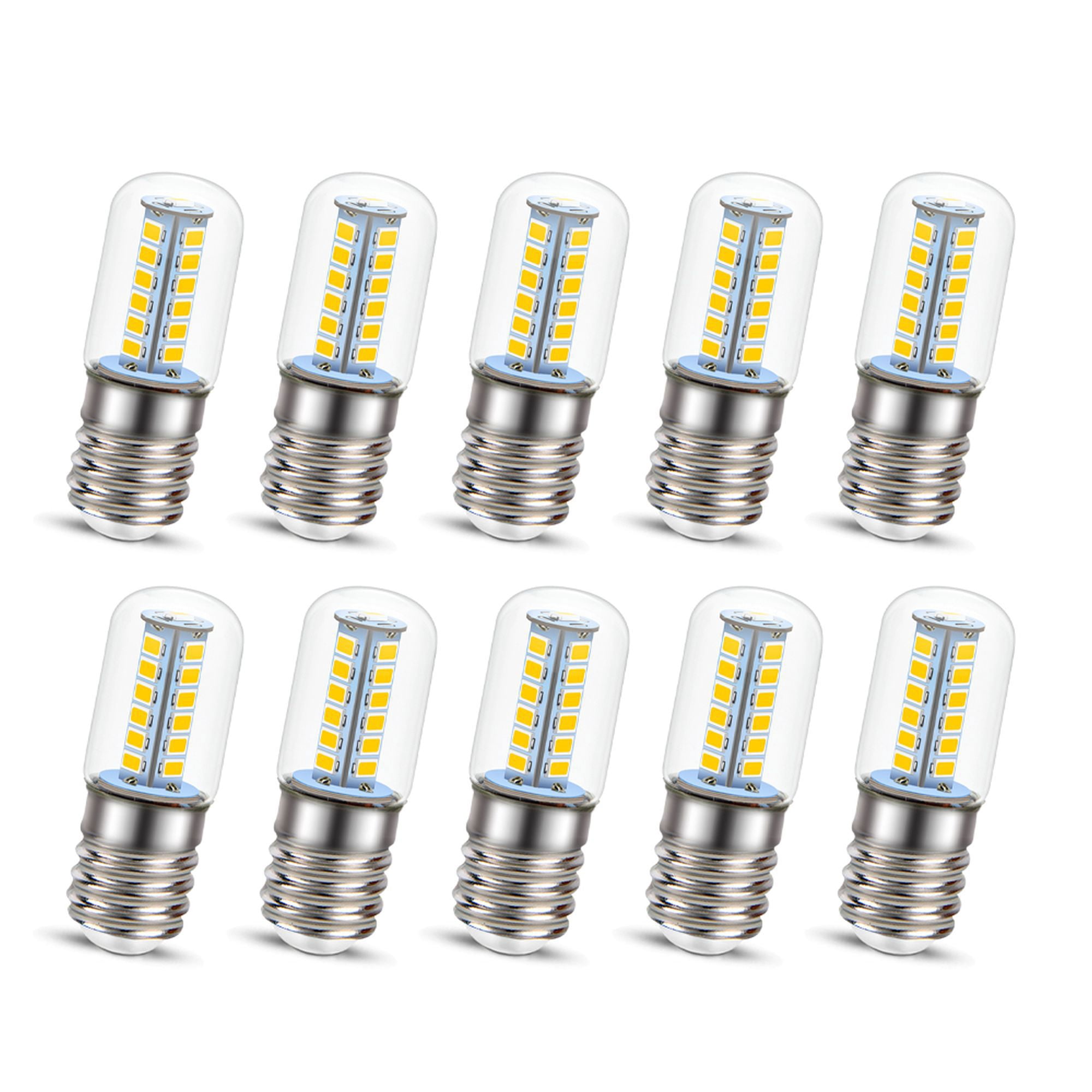 Ruiandsion Waterproof High Temp LED Bulb E17 Base 2W 500LM Warm White ...