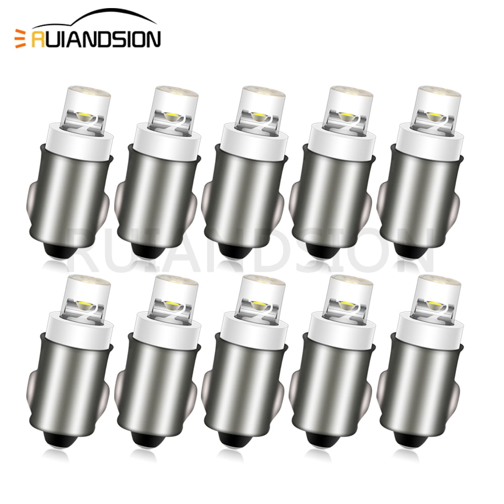 Ruiandsion White BA7S 281 Miniture t4w Led dashboard dash speed bulb ...