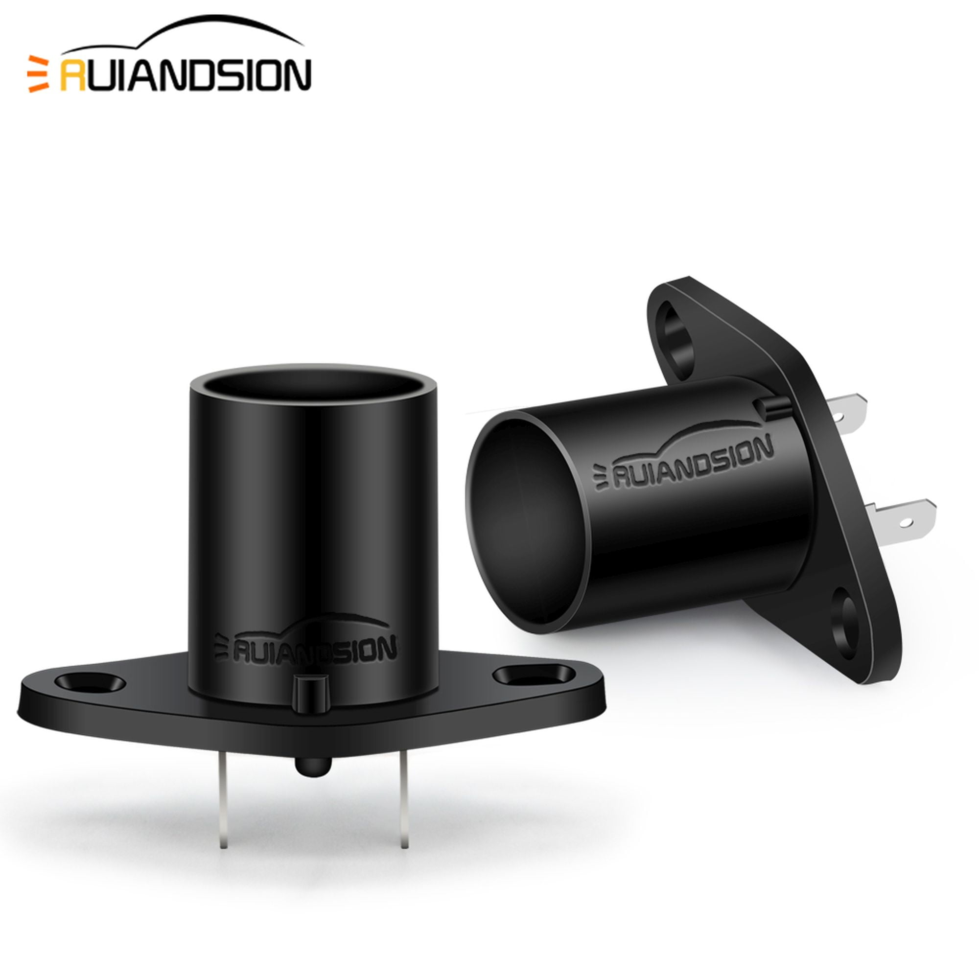 Ruiandsion Z02 Black Heat Resistant Flame Retardant Insulated E14 ...