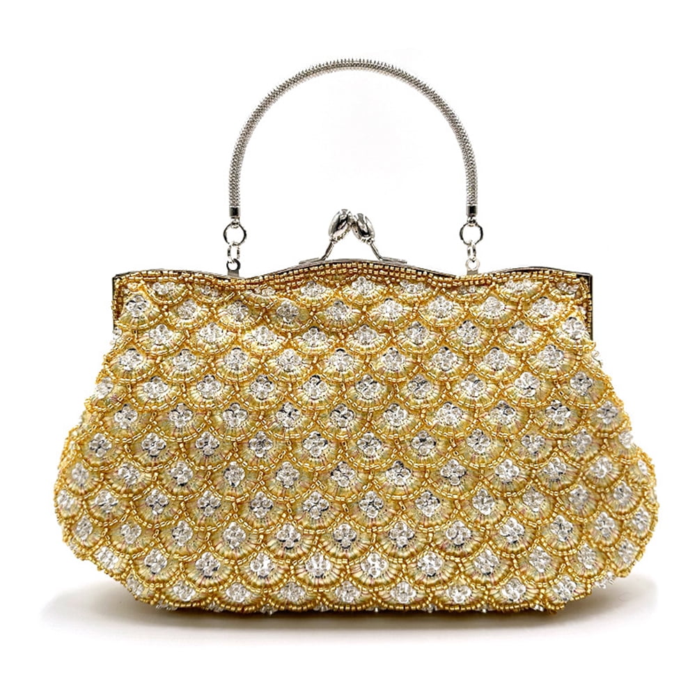 Ruiatoo Women's Evening Clutches Handbags Bling Glitter Formal Party ...