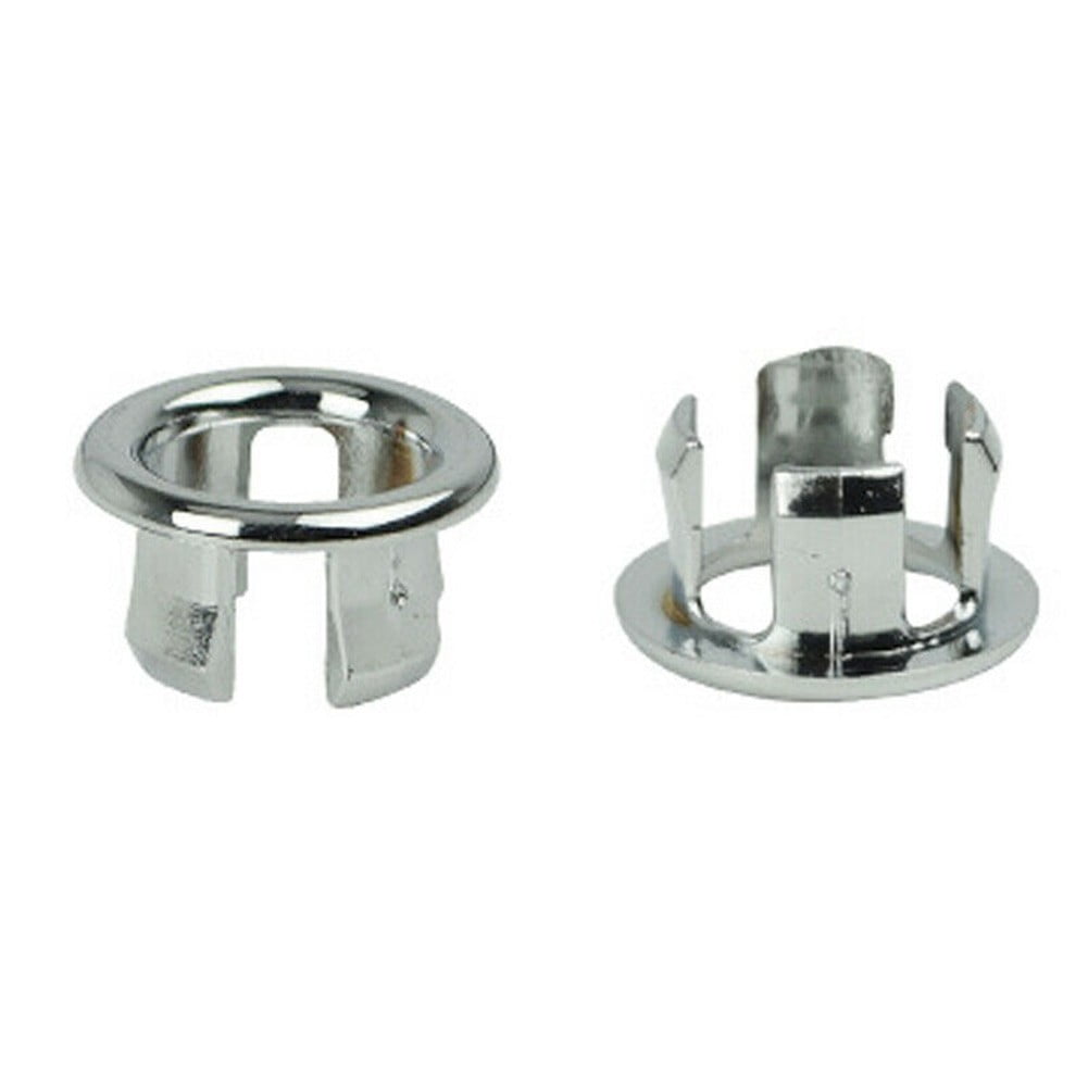 Ruibeauty 2Pcs Sink Overflow Ring, Kitchen Bathroom Basin Trim Bath ...