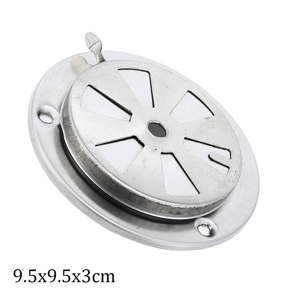 Ruibeauty 4'' BBQ Smoker Air Vent, Stainless Steel Pinwheel Grill ...