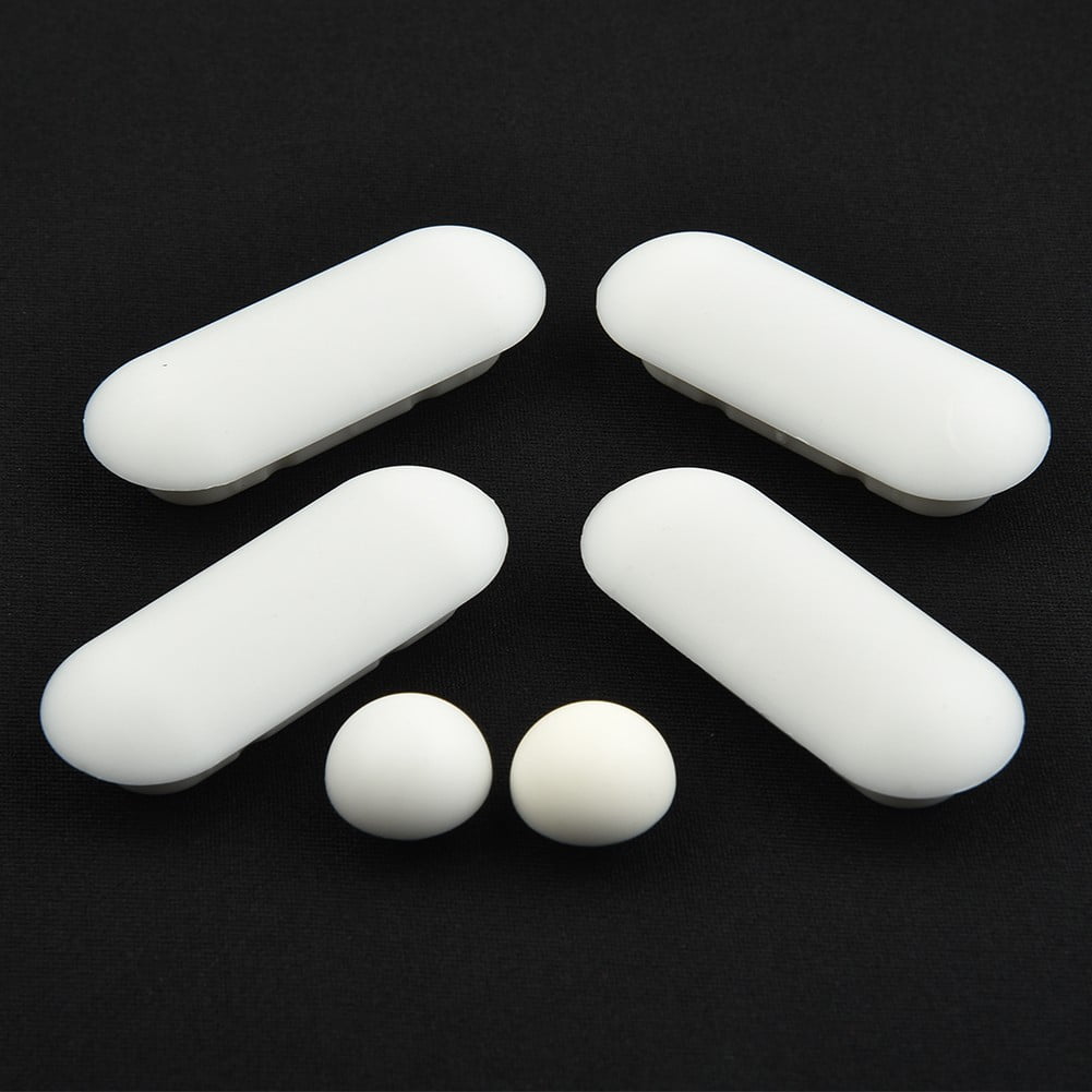 Ruibeauty Toilet lid Accessories Toilet Seat Buffers Pack-White Stop ...
