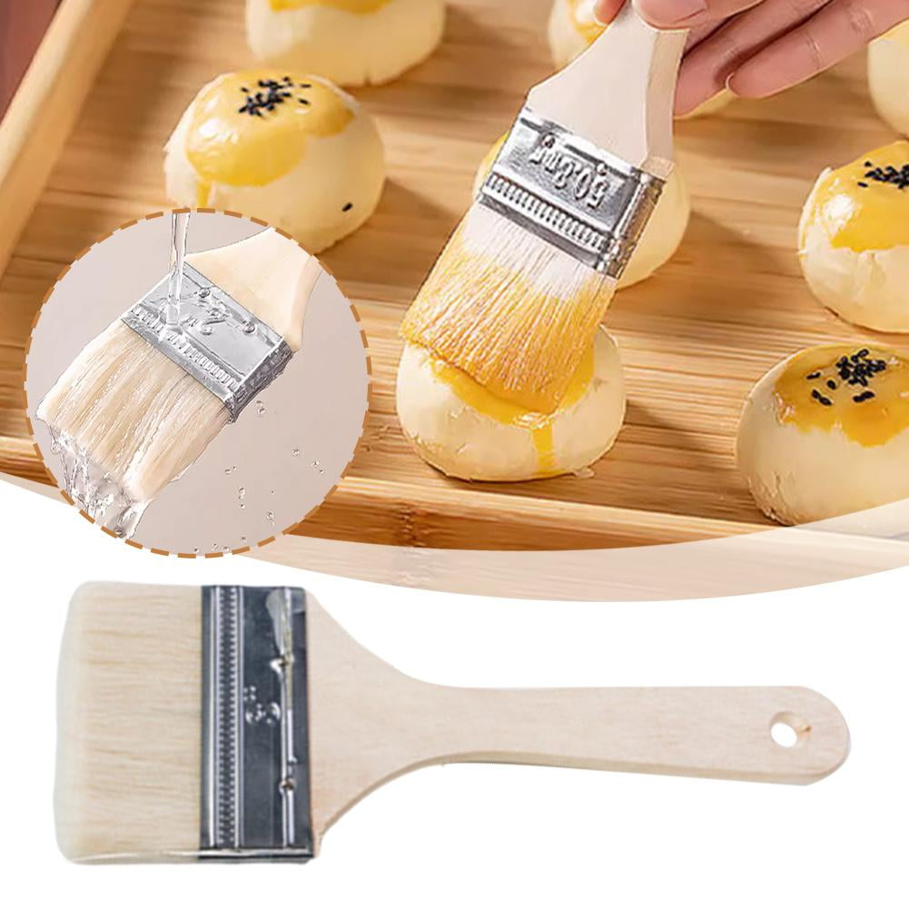 Ruifaya 1/3Pcs Basting Brush Wool Brush Pastry Brush,Heat Resistant ...