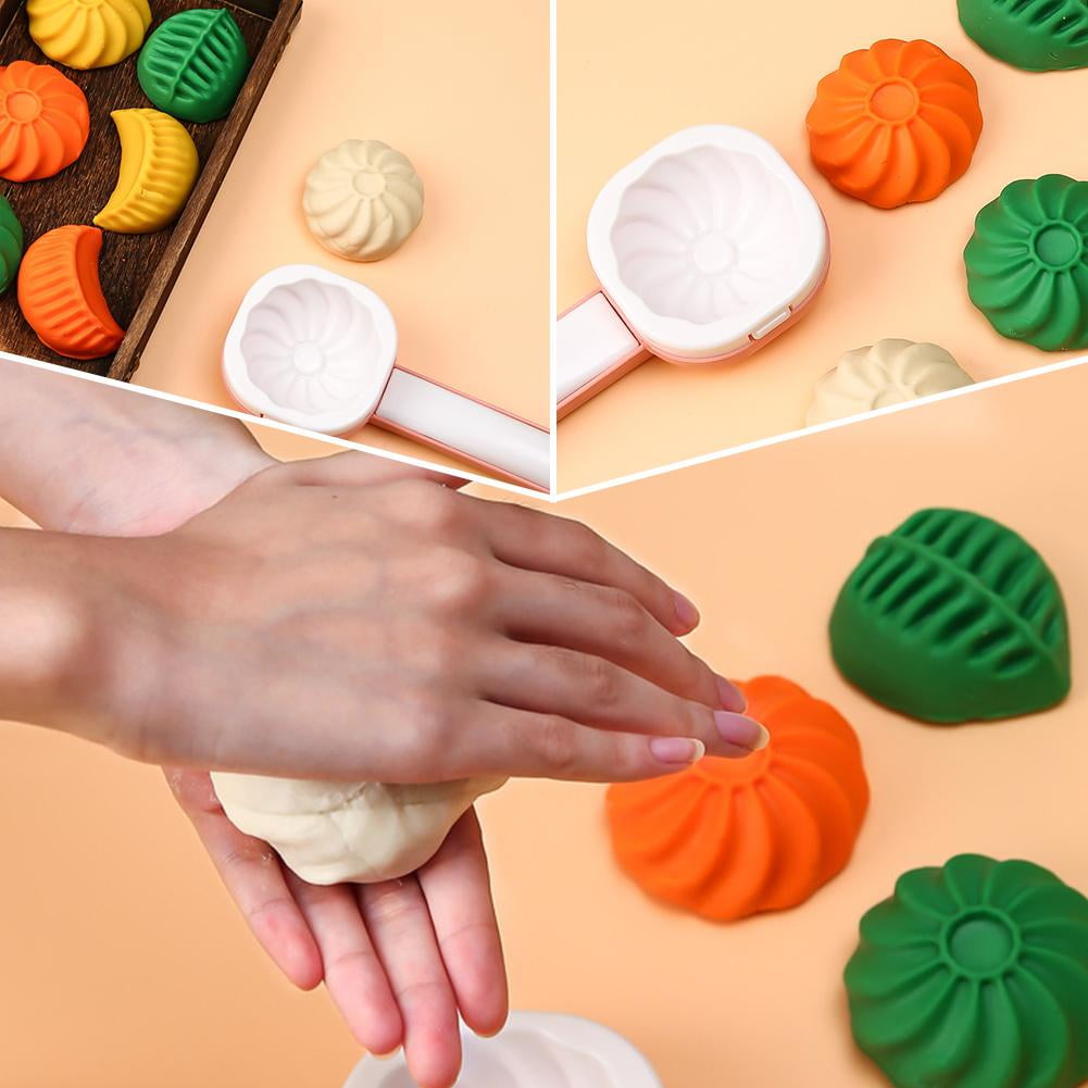 Ruifaya DIY Steamed Bun Mold,Chinese Style Baozi Maker,Steamed Stuffed ...