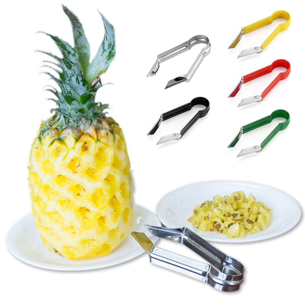 Ruifaya Fruit Eye Peeler & Strawberry Huller Pineapple Eye Remover ...