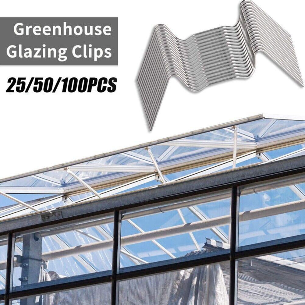 Ruifaya Greenhouse Glazing Clips Greenhouse Glass Clips W Glass Clips γ ...