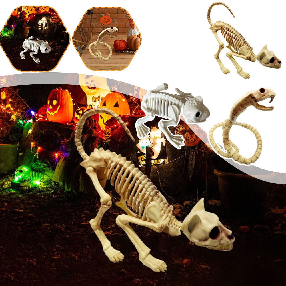 Ruifaya Halloween Scary Skull Animal Skeleto Scary Halloween Party ...