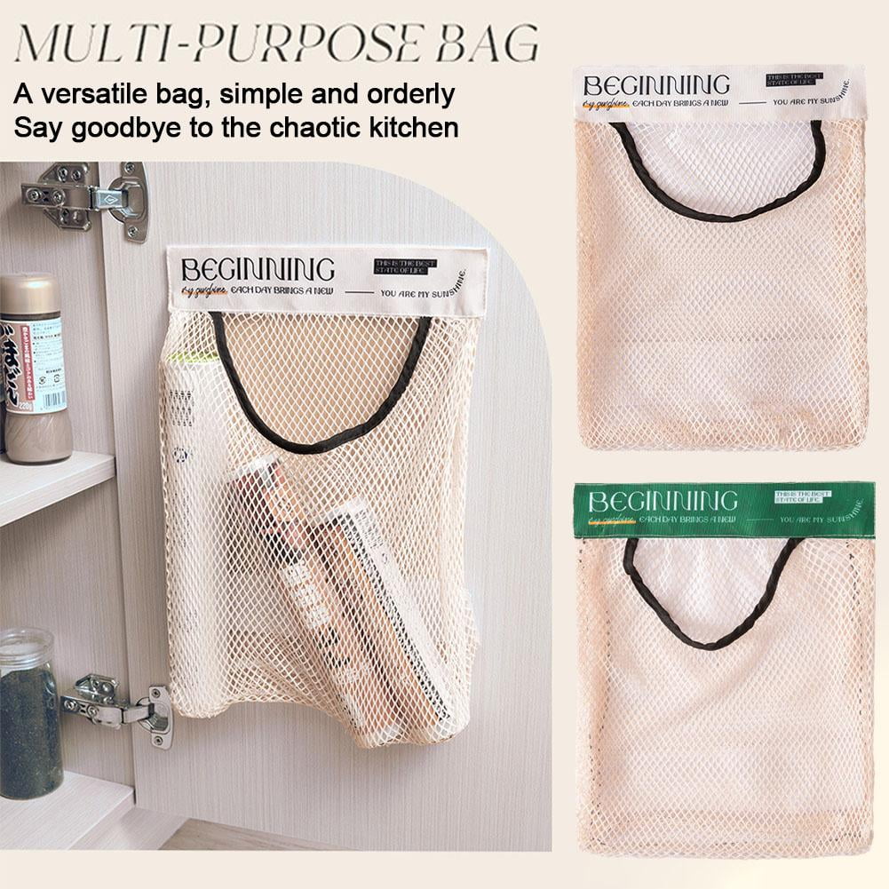 Ruifaya Kitchen Garbage Bag Storage Box For Plastic Bag Wall Bag Ne ...