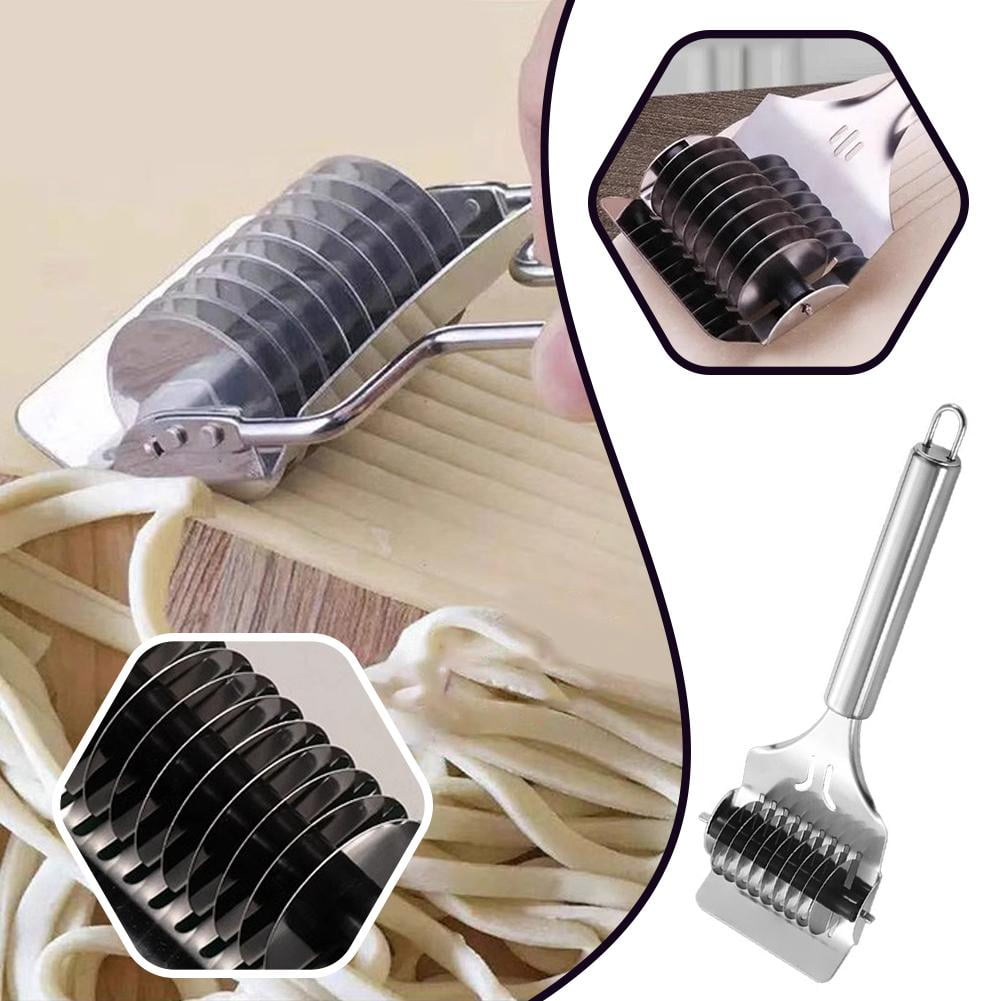 Ruifaya Noodle Cutter,Dough Cutter Tool,Veggie Noodles Noodle Slicer ...
