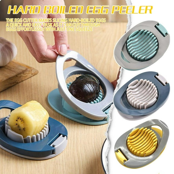 Joie Eggy ABS/Stainless Steel Hard Boiled Egg Slicer, Kitchen Gadget ...