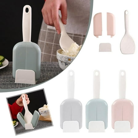 Ruifaya Teak Spoon Natural Wood Rice Spoon Wooden Rice Paddle Serving ...
