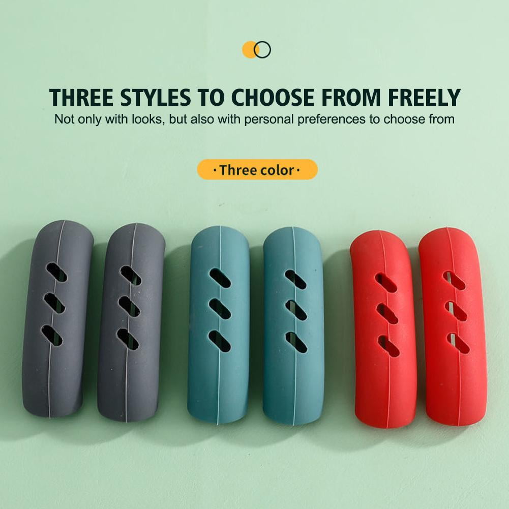 Ruifaya Silicone Assist Handle Holder,Heat Insulated Hot Pan Handle ...
