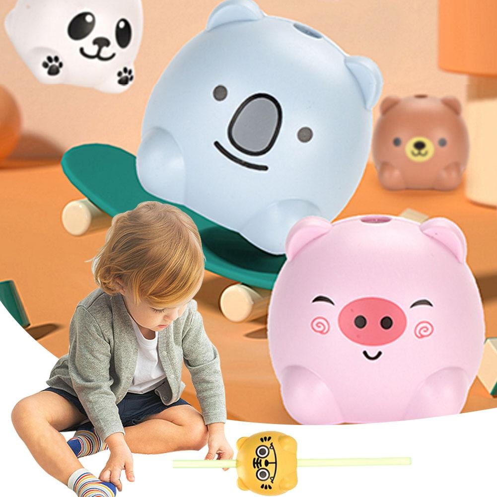 Ruifaya Straws That Make Surprise Sound, Cute Animal-shaped Musical ...