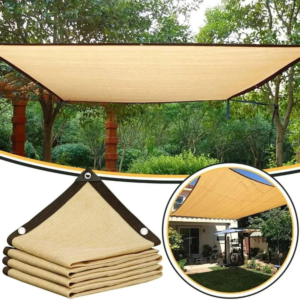 Ruifaya Summer Outdoor Shade Mesh Garden Shade Mesh Perforated Shade ...