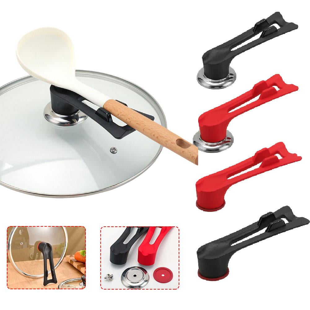 Ruifaya Universal Standing Lid Handle,Pot Lid Cover Knob Stand,Holds ...
