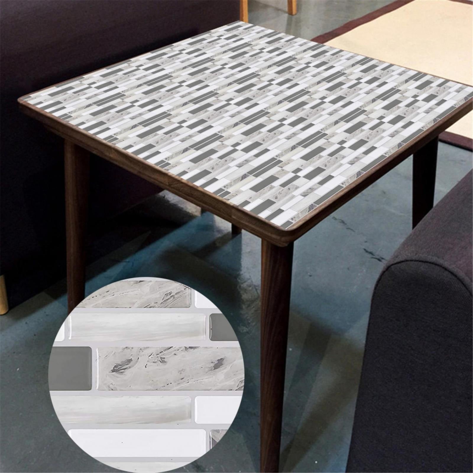 Ruifushidai 10 Pieces Self Adhesive Tile Stickers 3D Peel And Stick ...