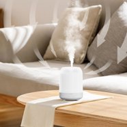 AWLYLNLL humidifiers for bedroom, 600ml Desk Humidifiers, Whisper-Quiet ...