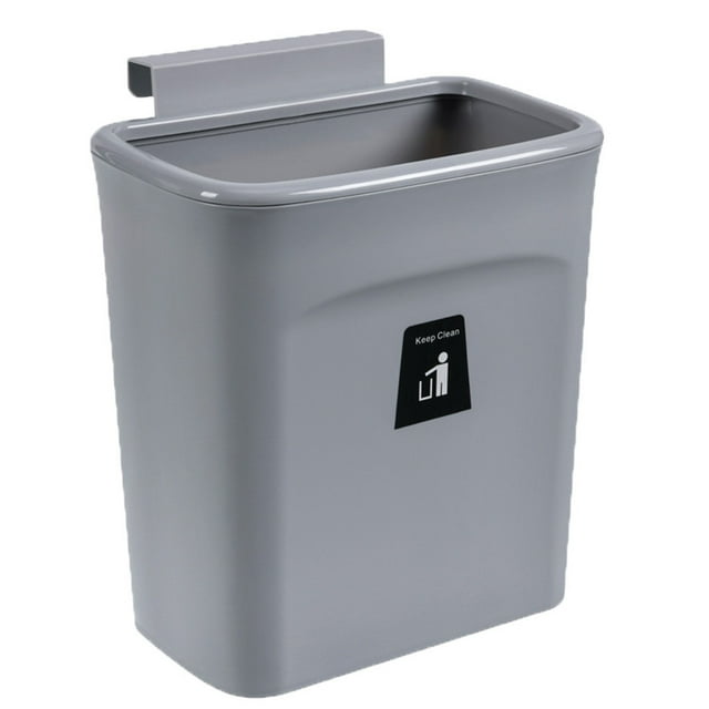 Ruifushidai Wall-Mounted Trash Can - Hanging Waste Container for ...