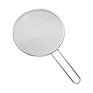 Splatter screen for frying pan Oil Splash Guard Stainless Steel Basting ...