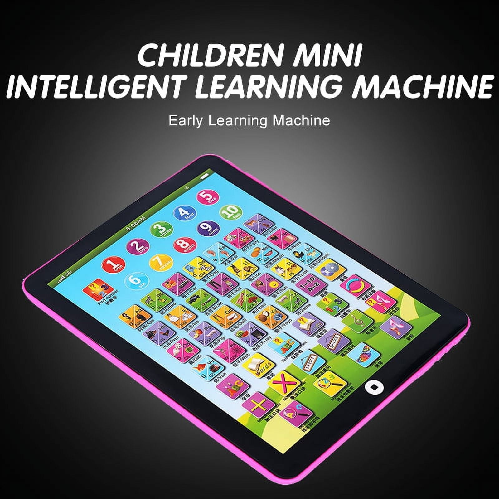Electronic Learning Pad With 5 Learning Modes, Fun Tablet Learning Abcs ...