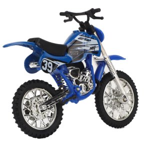 Toy Motorcycle Collection including Diecast Models in Bright Colors