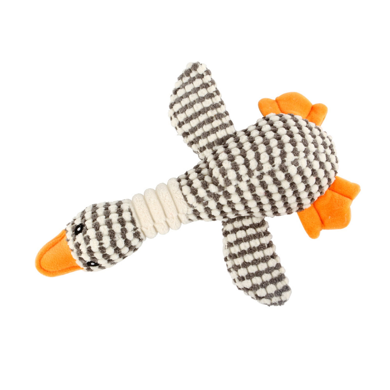 Ruike Plush Cartoon Duck Shape Chew Toy for Pets: An Interactive Puppy ...