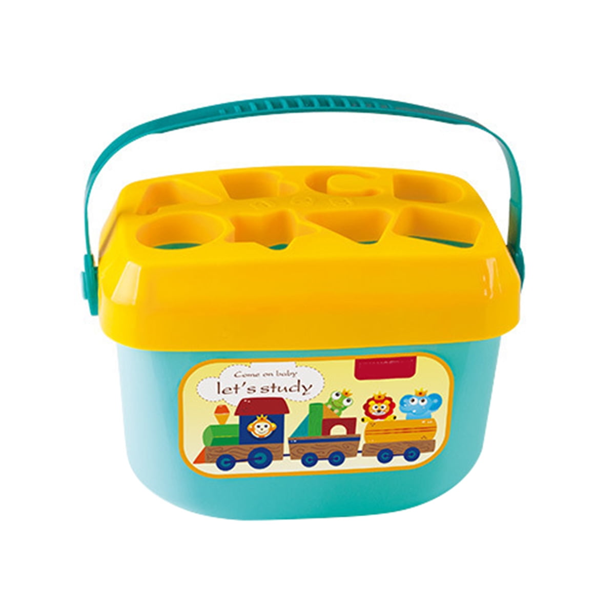 Ruike Shape Sorter Baby And Toddler Toys With Abc And Colorful Shapes ...