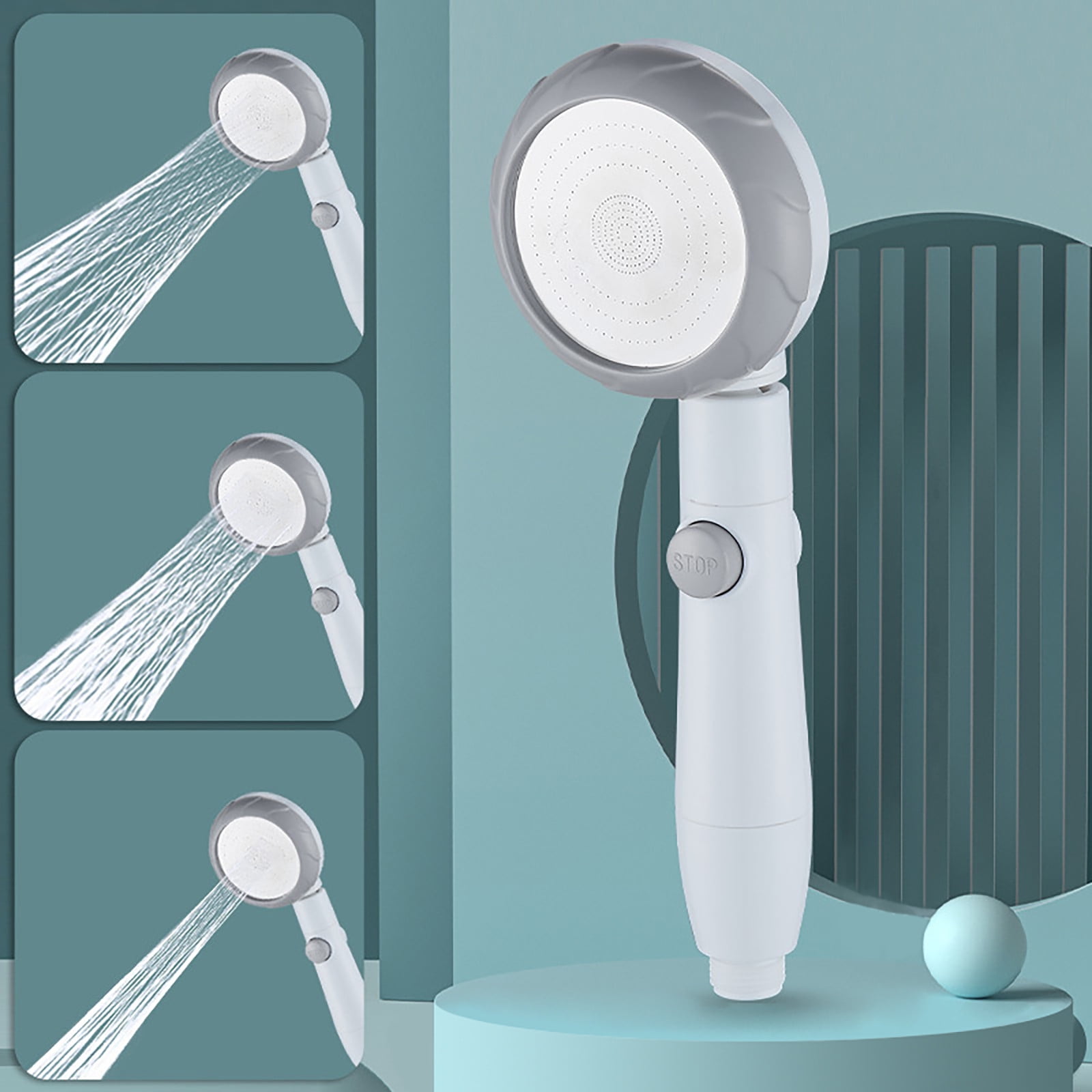 Ruimatai Shower Head High Pressure Pressurized Shower Handheld Shower ...