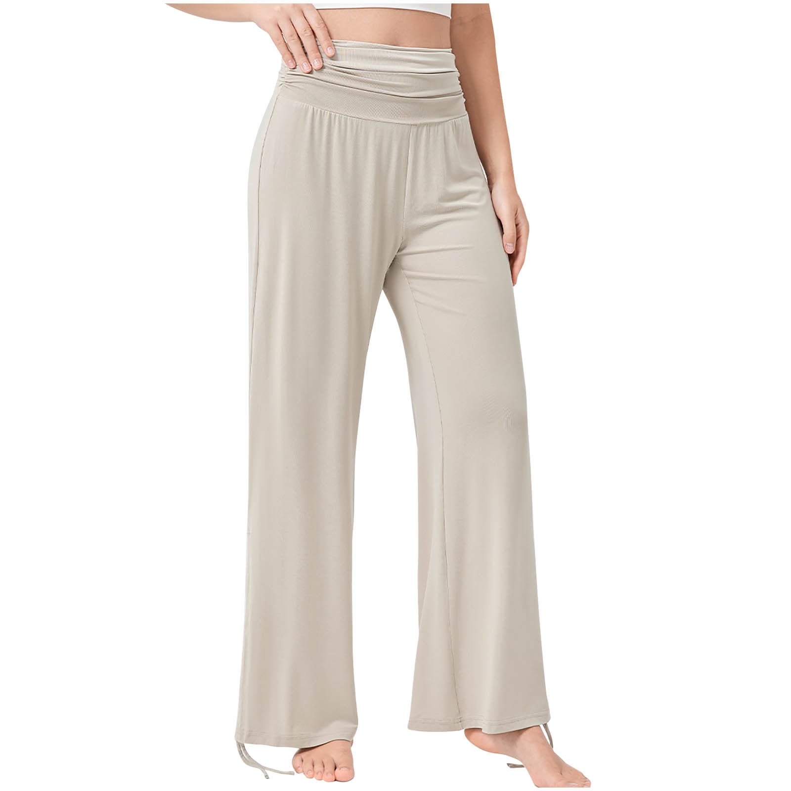Ruimatai Women's Yoga Pants High Waisted Wide Leg Soft Breathable ...