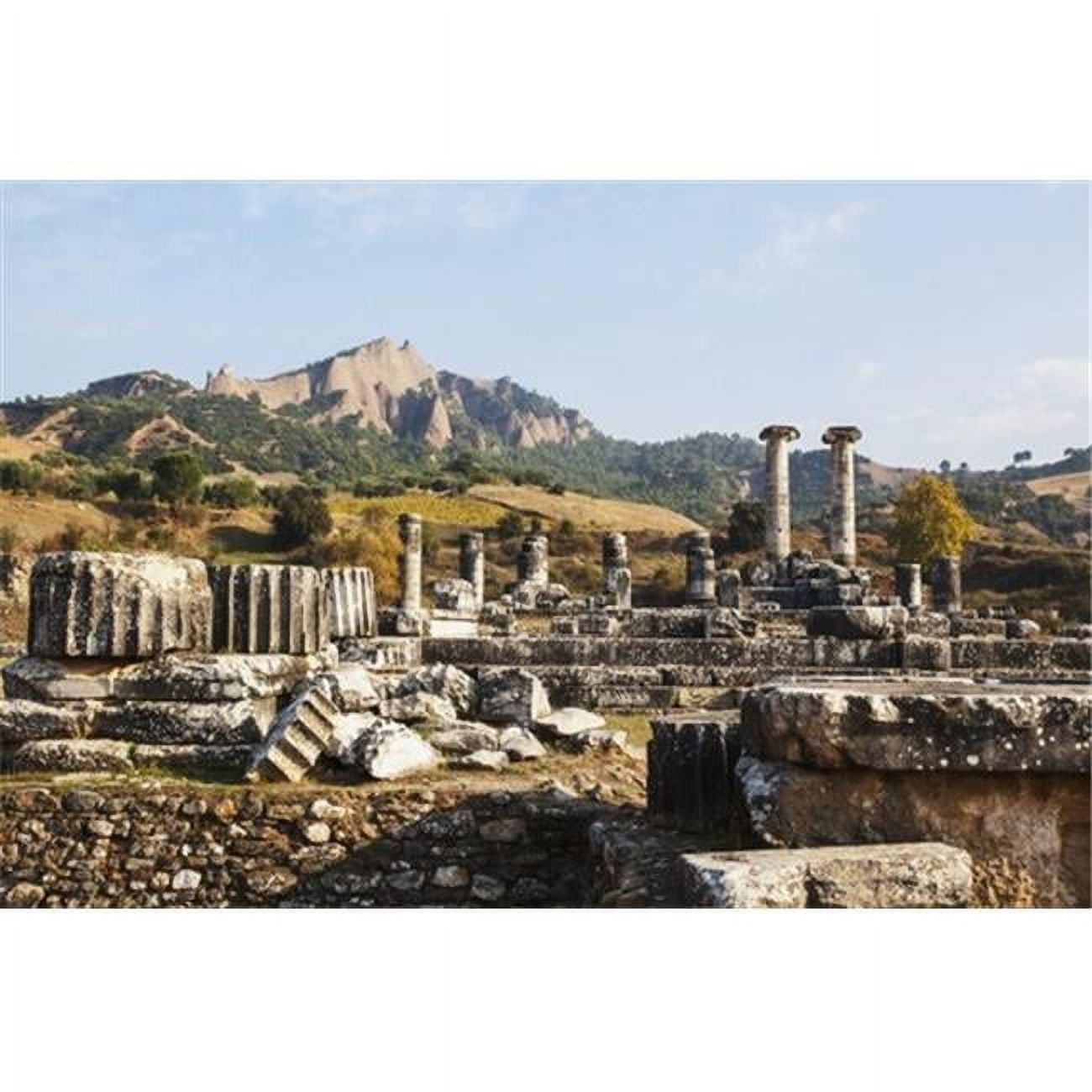 Ruins of The Temple of Artemis - Sardis Turkey Poster Print by Reynold ...