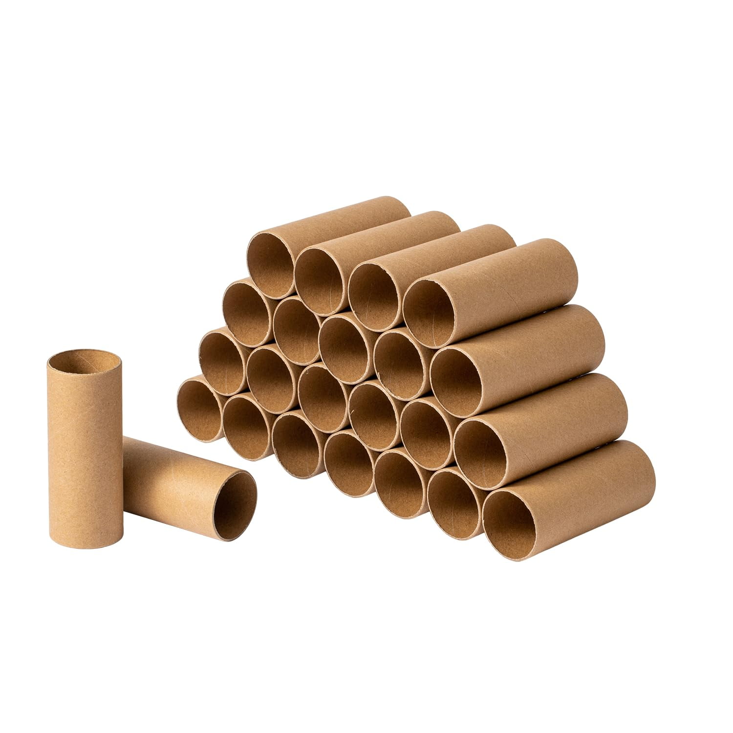 Ruisky 32 Pcs Cardboard AIF9 Tubes Craft Rolls, Kraft Paper Rolls ...